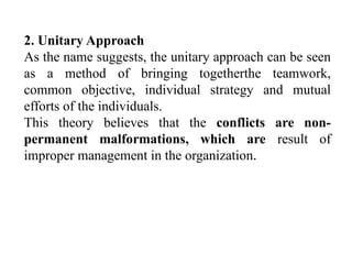 Approaches and Causes of Industrial Relations | PPT