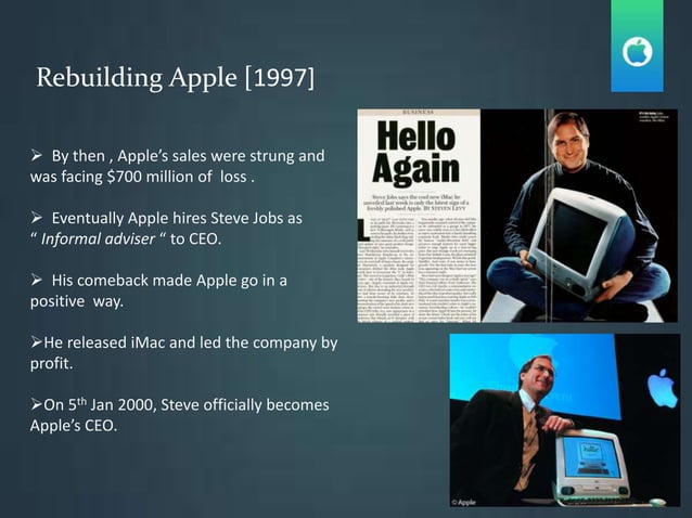 Entrepreneur presentation on Life of Steve Jobs | PPTX | Technology ...