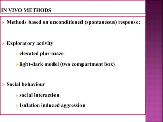 pharmacotherapy of anxiety | PPTX