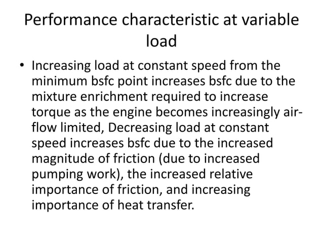 Testing and performance of IC engine | PPTX