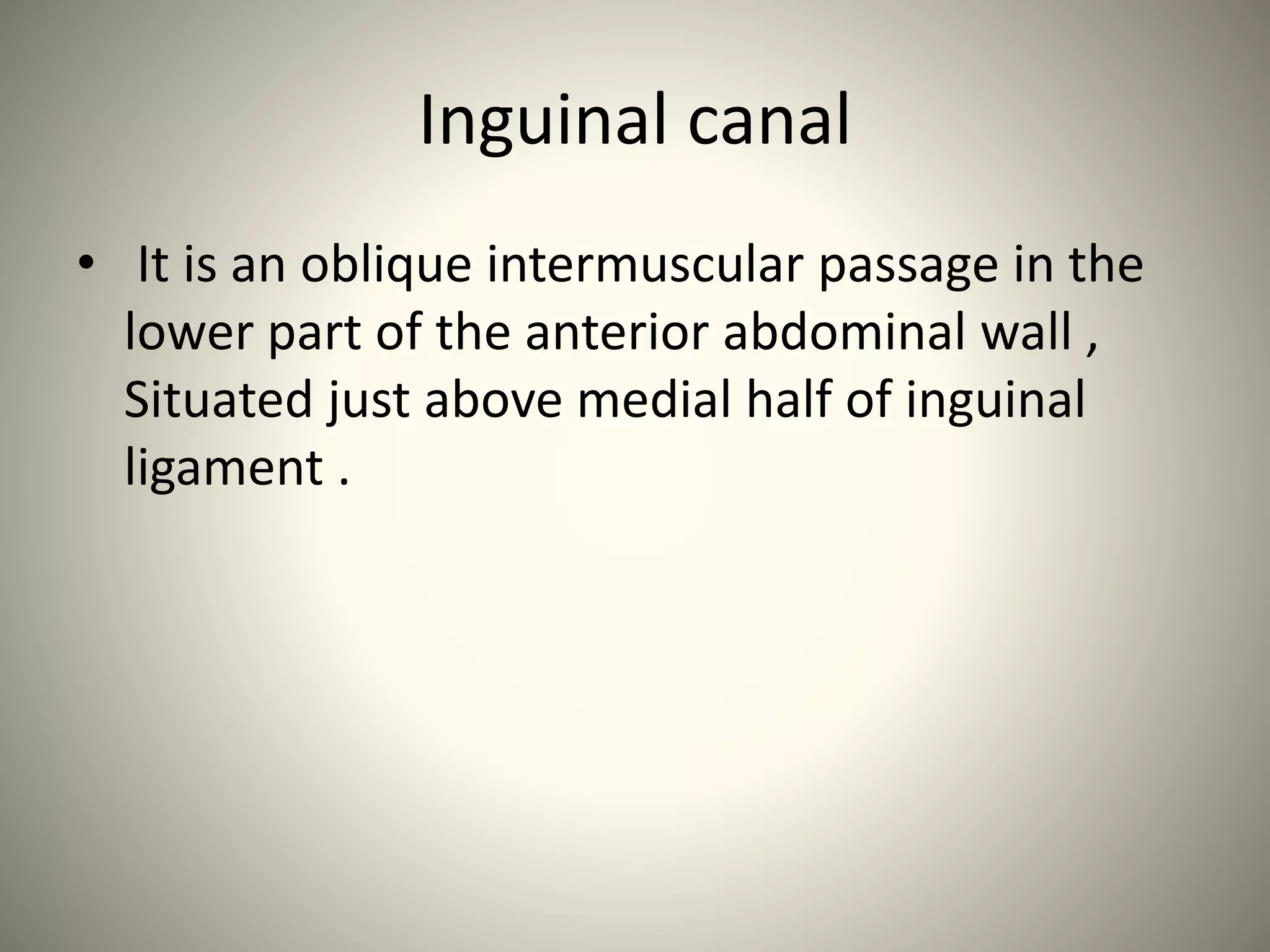 inguinal hernia anatomy | PPTX