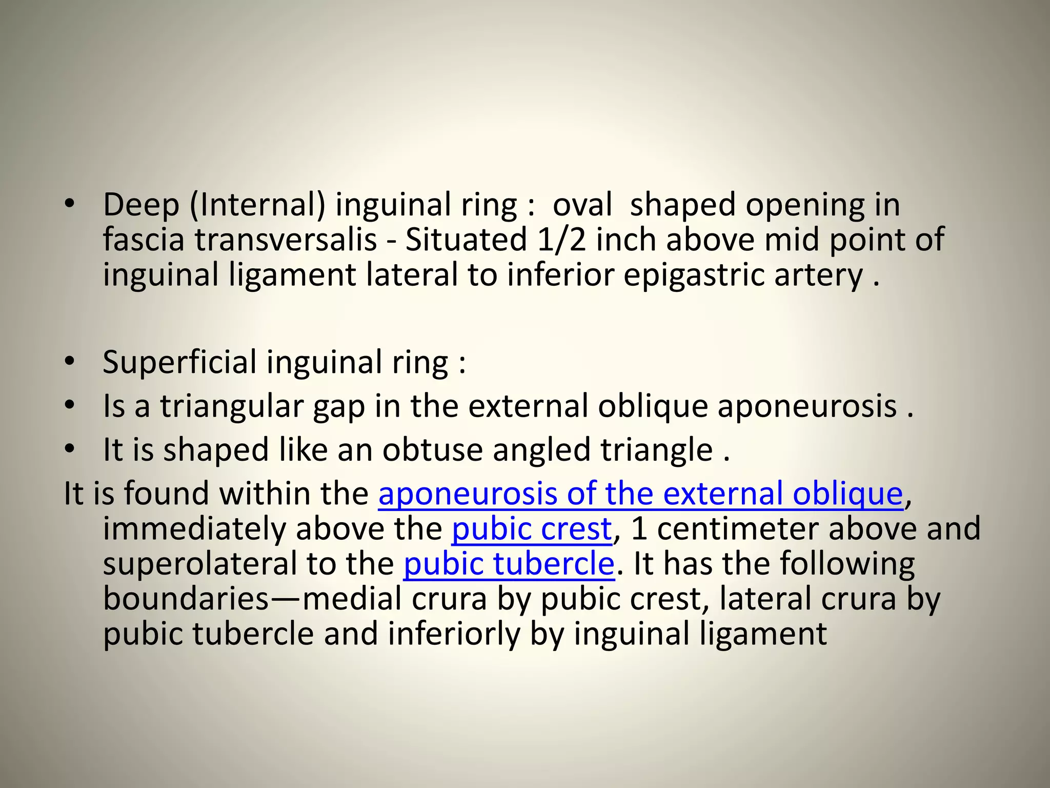 inguinal hernia anatomy | PPTX