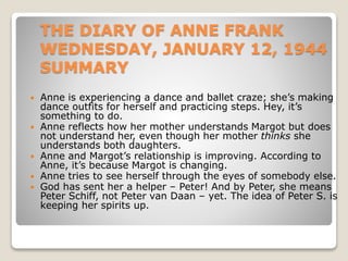 The Diary of a Young Girl- Anne Frank | PPTX | Birthday | Personal ...