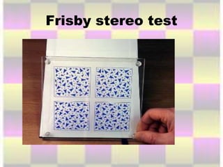 stereopsis history ,uses and charts | PPTX