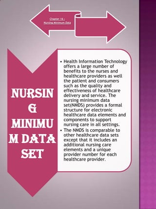 "Nursing Informatics PowerPoint Presentation" | PPTX | Healthcare ...