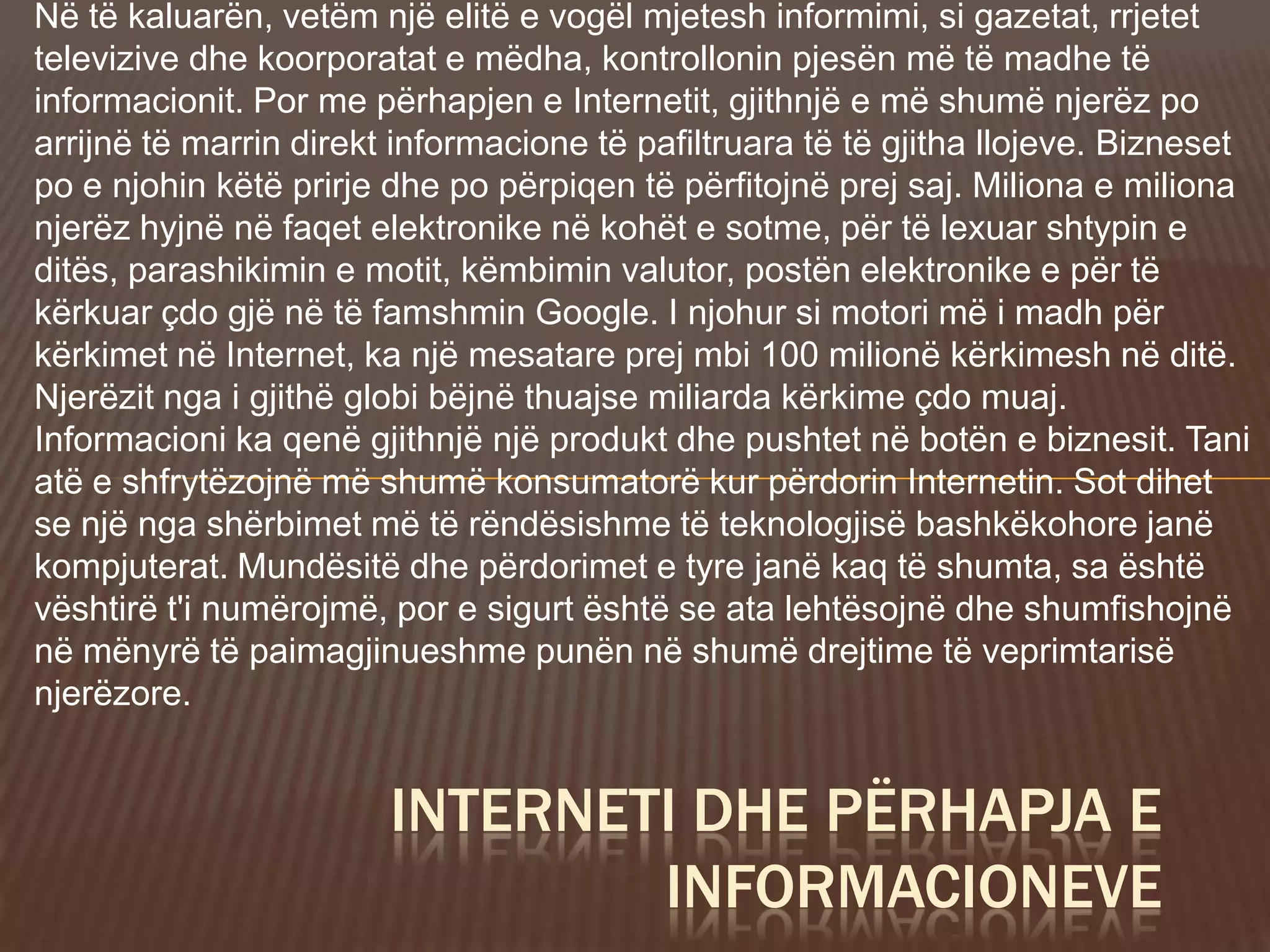 Projekt ne TIK | PPTX