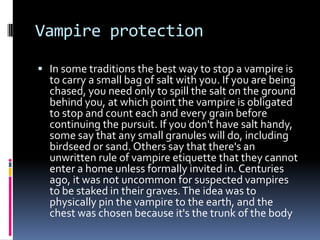 vapires real or not | PPTX | Blood Disorders | Diseases and Conditions