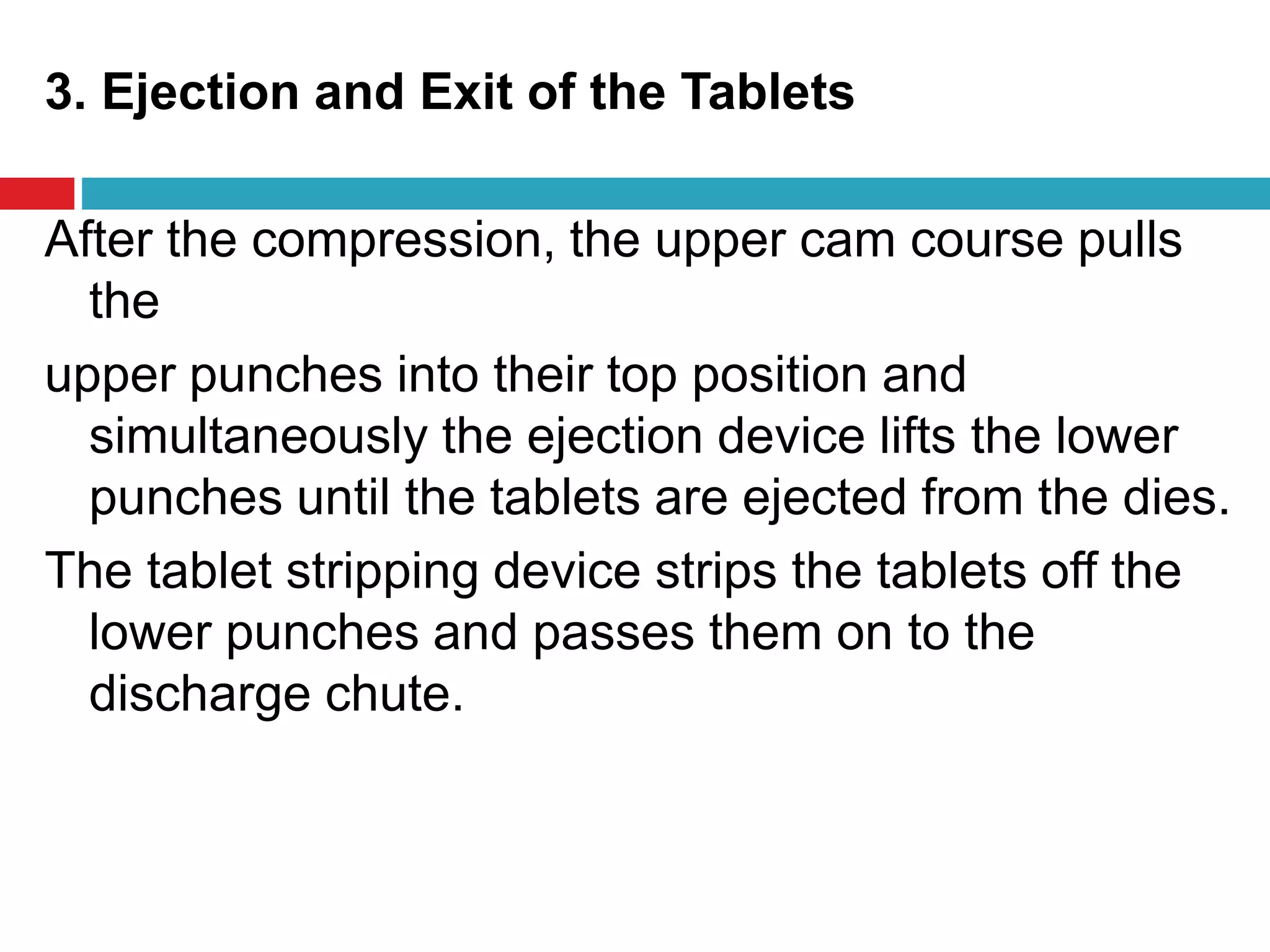 working of tablet punching machine | PPTX