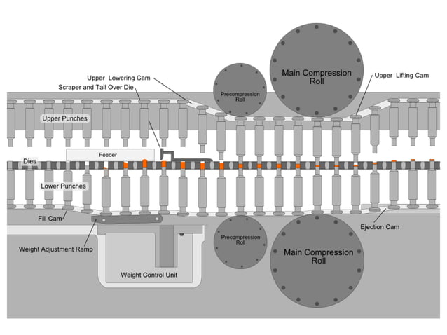 working of tablet punching machine | PPTX | First Aid | Injuries