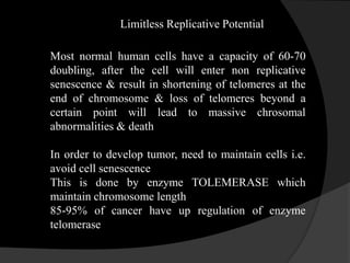 Hall marks of Cancer | PPTX