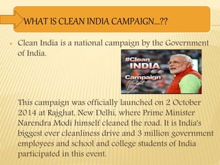 clean india green india (swachh bharat) | PPTX