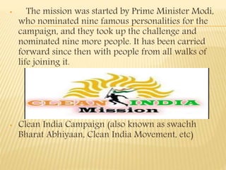 clean india green india (swachh bharat) | PPTX