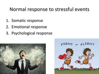 Reaction to stressful experiences | PPT