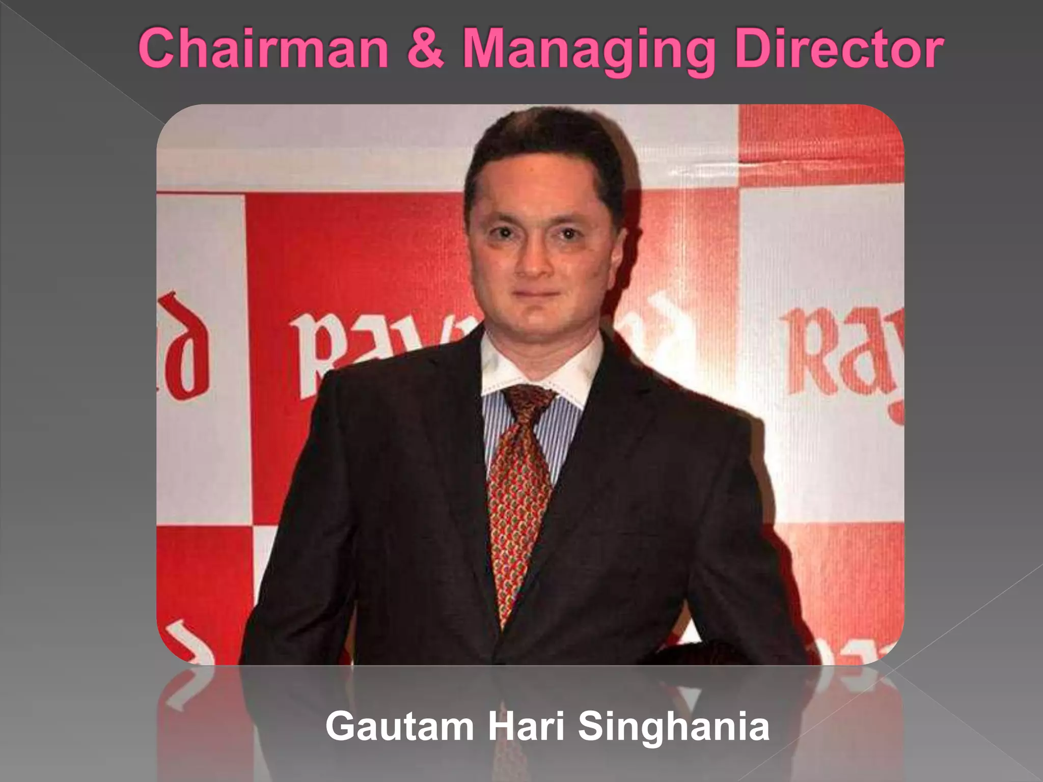 RAYMOND MARKETING MIX | PPTX