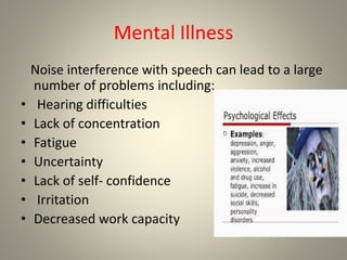 Effect of Noise Pollution on Mental Health | PPT