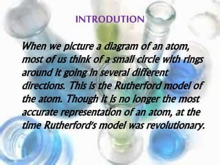 RUTHERFORD’S MODEL OF AN ATOM | PPTX