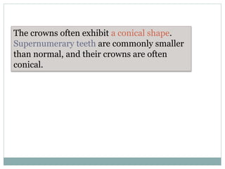Dental anomalies | PPTX