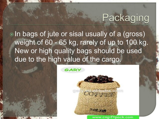 Production Processing And Packaging Of Cocoa Pptx Food And Drink