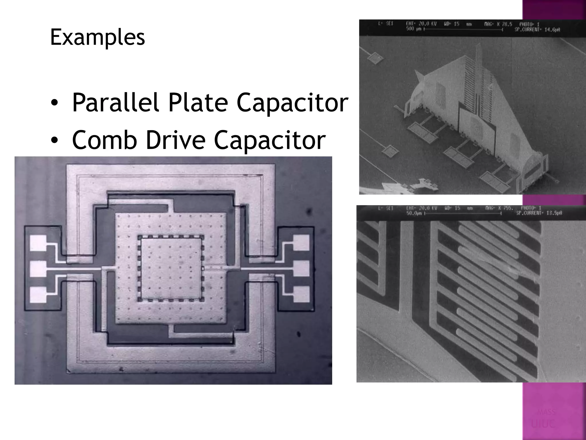 Actuation in mems | PPTX