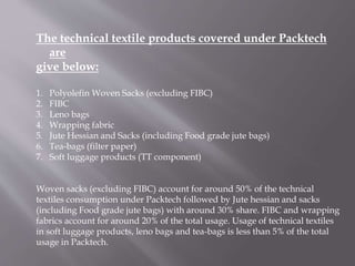 Packtech in Textile | PPTX