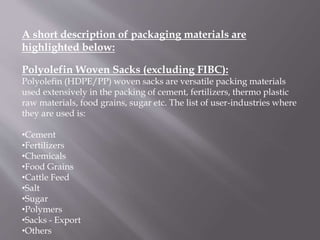 Packtech in Textile | PPTX