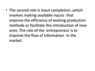 Contemporary Theories Of Entrepreneurship (Prof.Harvey Leibenstein ) | PPTX