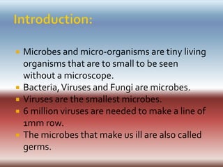 microbes,germs and diseases | PPT