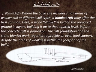 Raft Foundation b.arch 8th sem | PPTX | Canoeing and Kayaking | Extreme ...