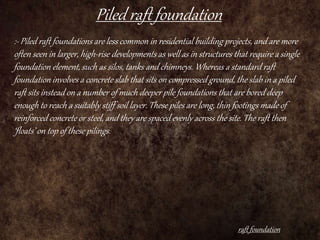 Raft Foundation b.arch 8th sem | PPTX | Canoeing and Kayaking | Extreme ...