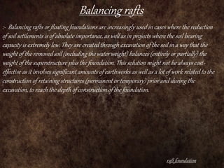 Raft Foundation b.arch 8th sem | PPTX | Canoeing and Kayaking | Extreme ...