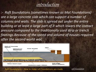 Raft Foundation b.arch 8th sem | PPTX | Canoeing and Kayaking | Extreme ...
