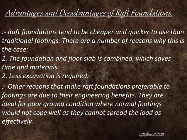 Raft Foundation b.arch 8th sem | PPTX | Canoeing and Kayaking | Extreme ...