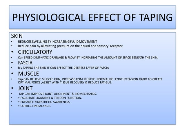 taping | PPTX | First Aid | Injuries