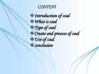 Coal energy PowerPoint Presentation | PPTX
