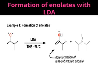 Presentation on LDA (LITHIUM DI ISOPROPYL AMINE | PPTX
