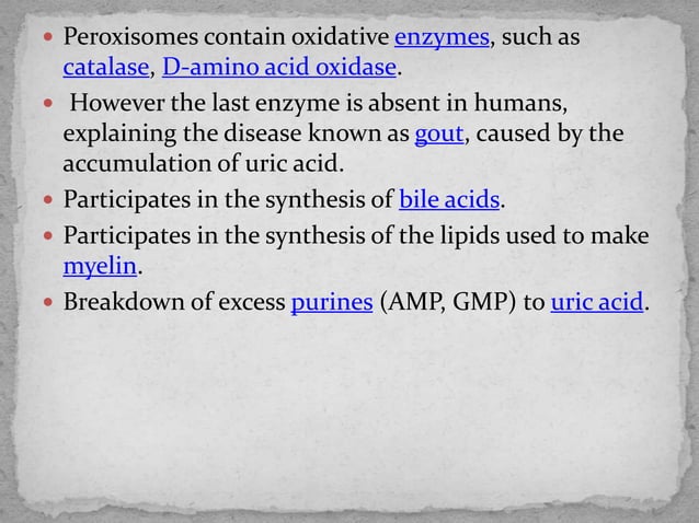 peroxisomal disorder | PPTX