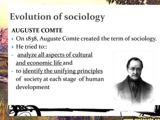 introduction to sociology | PPT