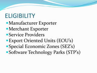 Meaning of Export House | PPTX