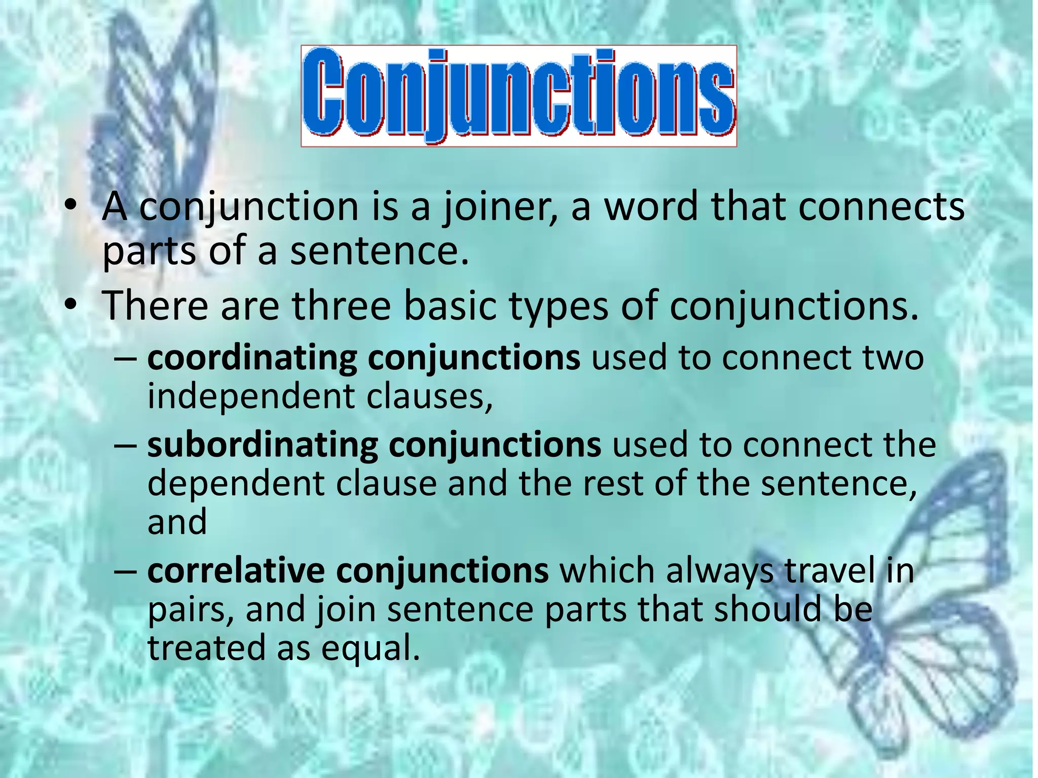 Correlative Conjunctions | PPTX
