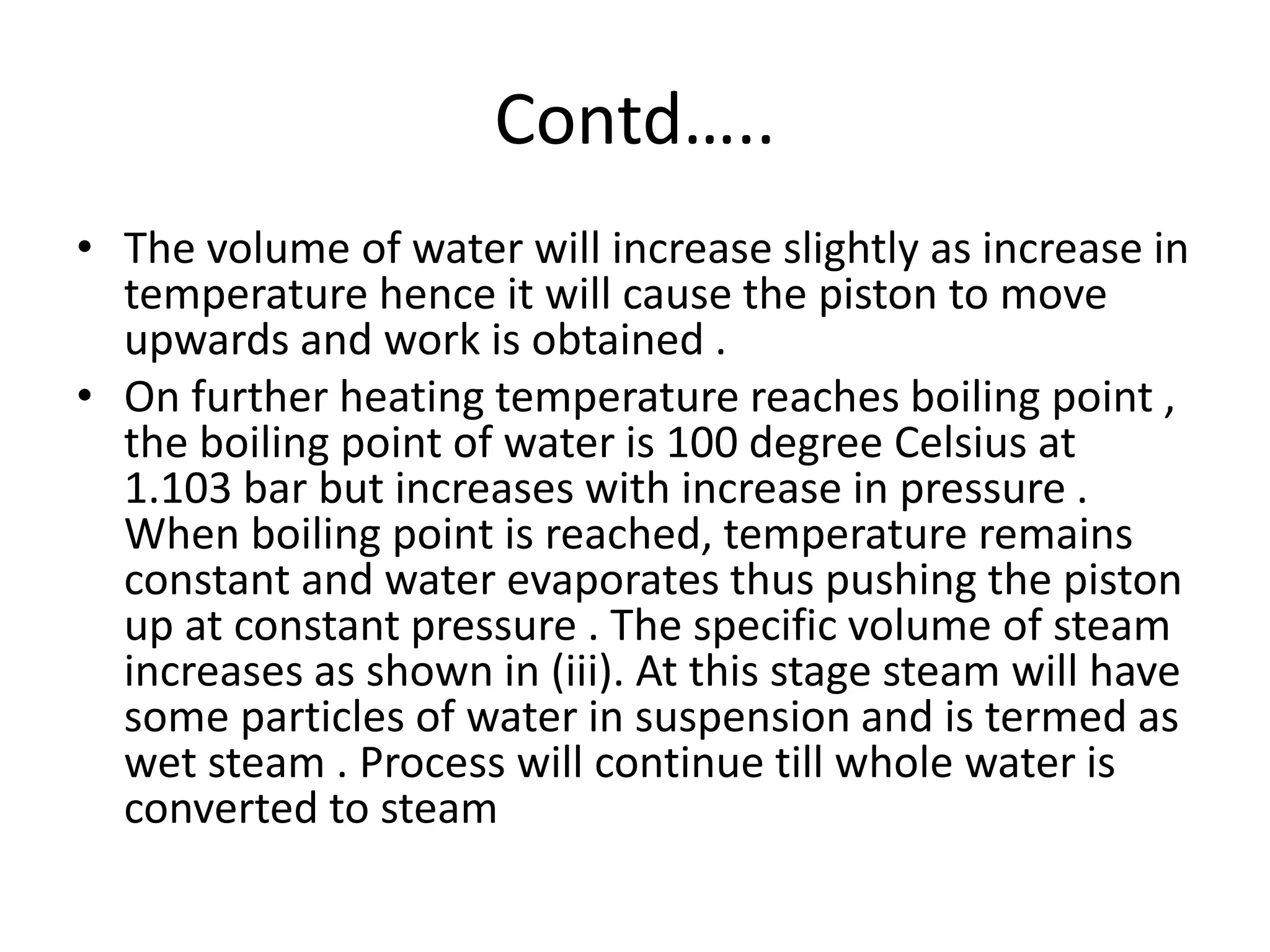 Formation and properties of steam | PPTX