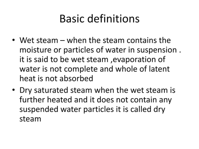 Formation and properties of steam | PPTX | Chemistry | Science