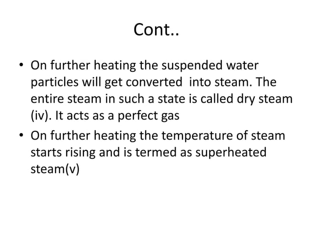 Formation and properties of steam | PPTX | Chemistry | Science