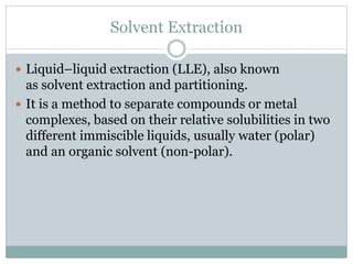 Application steam distillation in spice oil extraction | PPTX