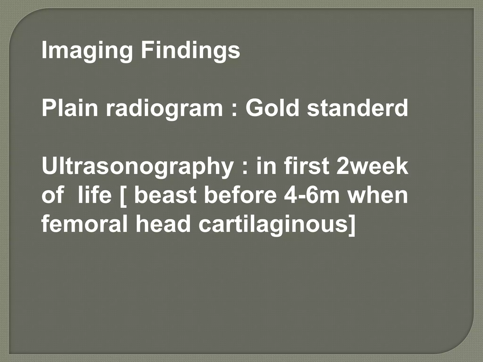 Pediatric hip radiology | PPTX