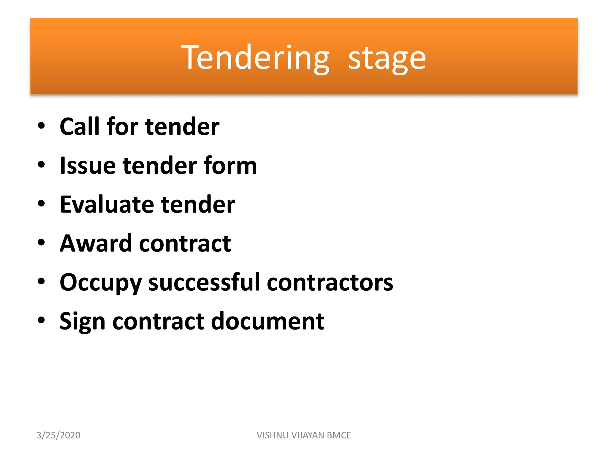 BIDDING-TENDER-CONTRACT | PPTX