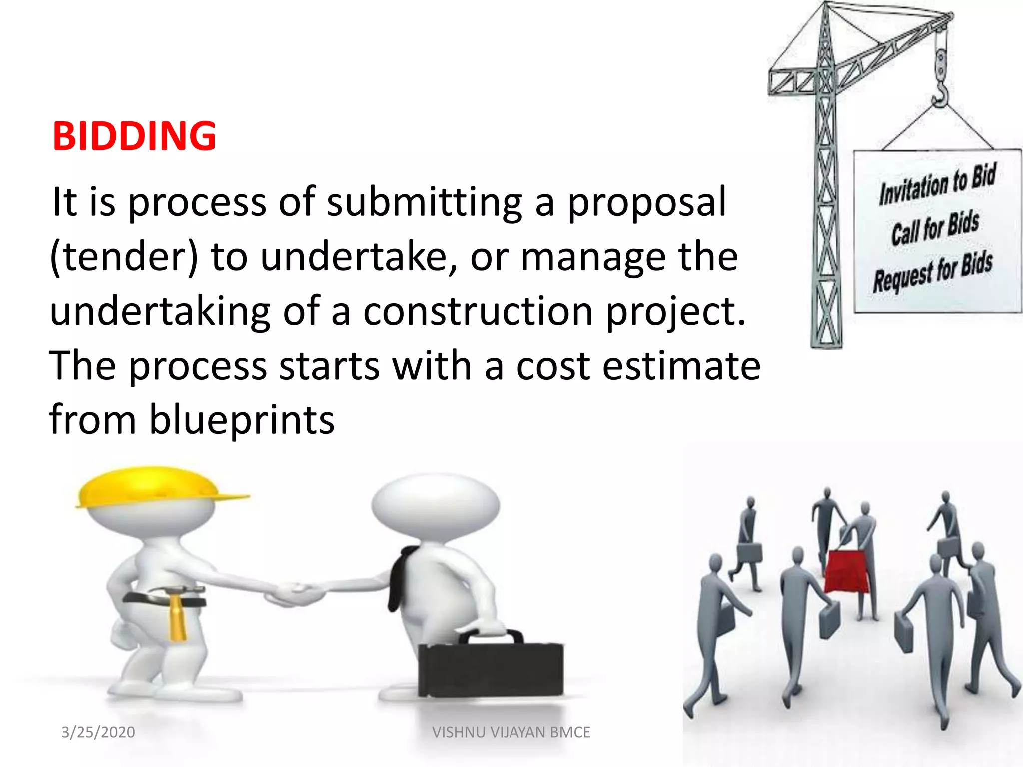 BIDDING-TENDER-CONTRACT | PPTX