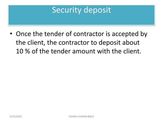 BIDDING-TENDER-CONTRACT | PPTX