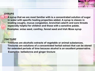 Herbal Medicines and Herbal Supplements | PPTX