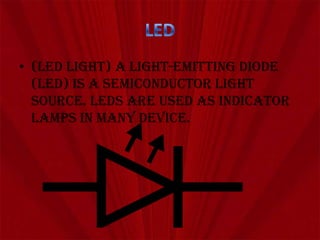 led and ldr | PPTX