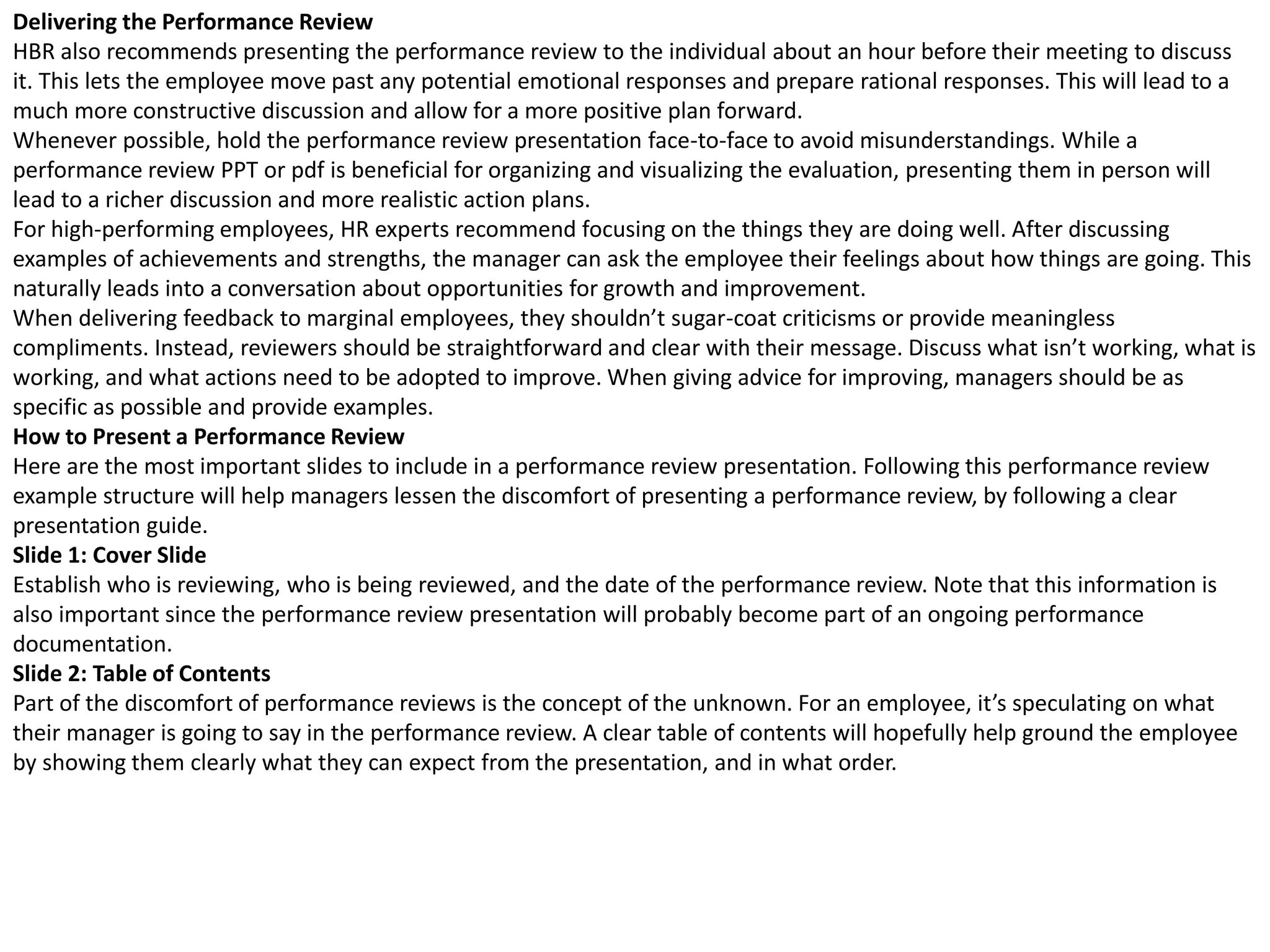 Performance Management Process | PPTX